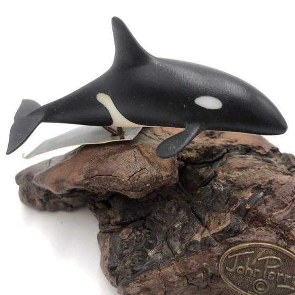 John Perry | Accents | John Perry Orca Killer Whale Sculpture Figurine ...